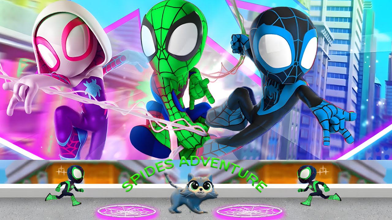 Spides Adventure | Marvel's Spidey and His Amazing Friends in Universe ...
