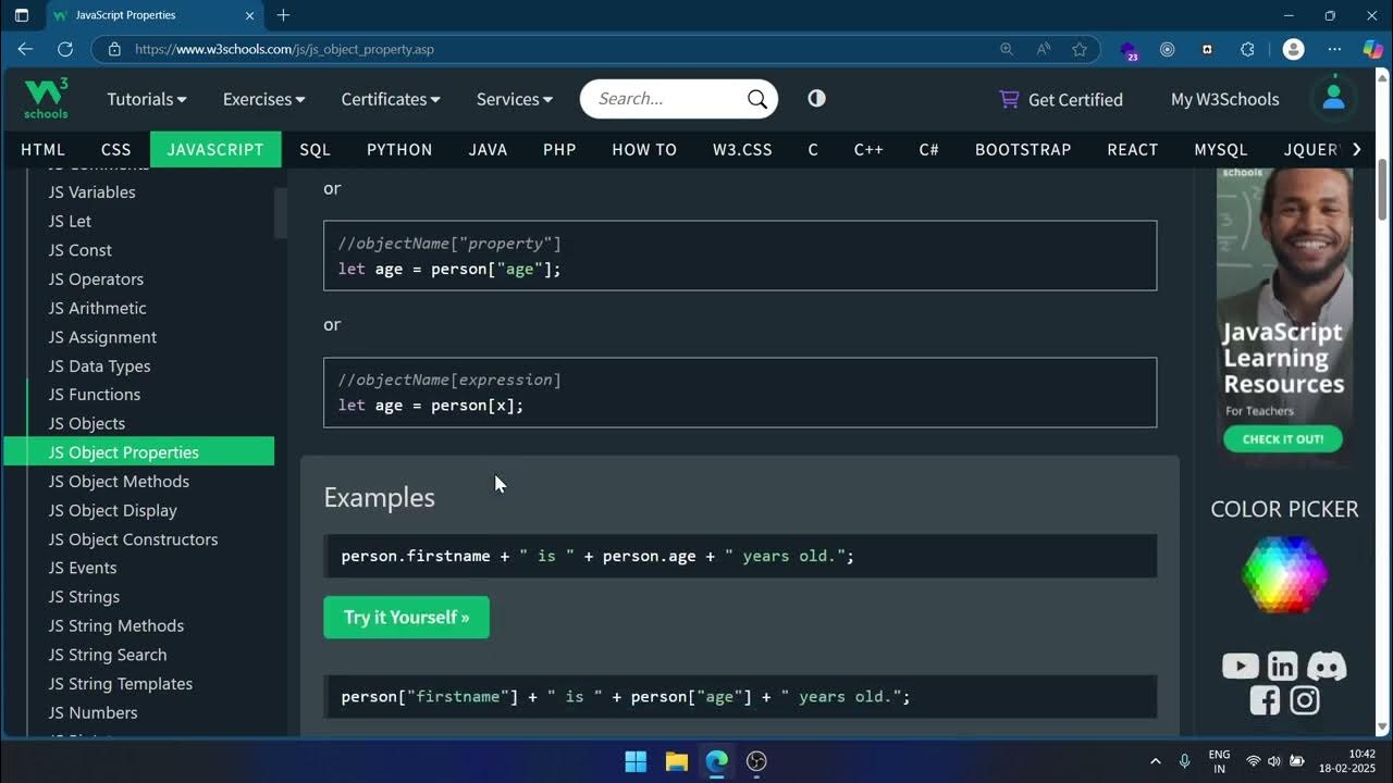 Mastering JavaScript Object Properties 🔥 | #JavaScript #WebDevelopment ...