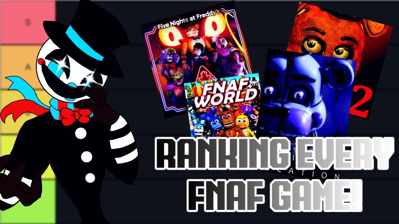 Ranking Every FNaF Game!!! [FNaF Week Day 5] - YouTube