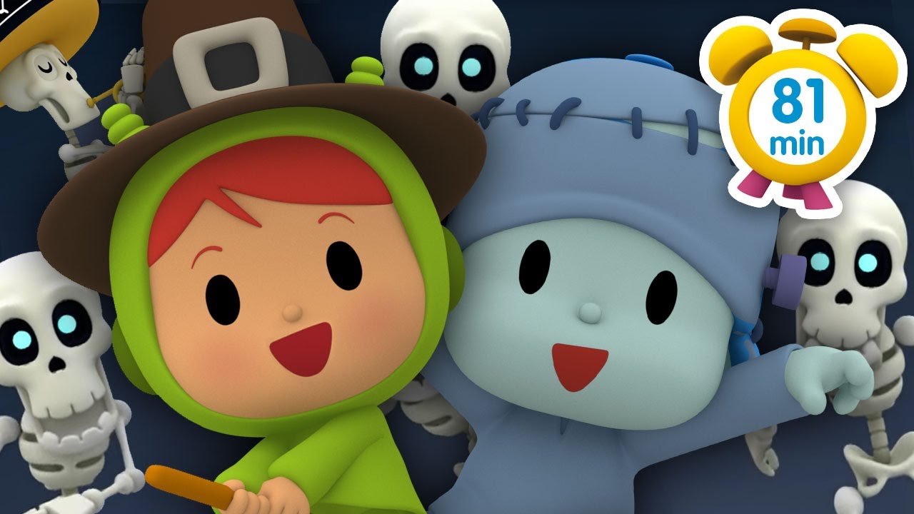 💀POCOYO in ENGLISH -The Terrifying Halloween Show 81 min |Full Episodes ...