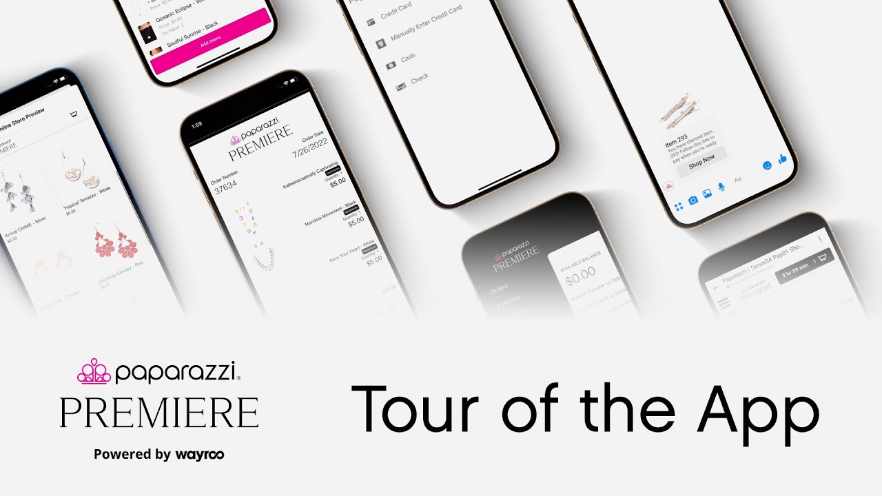 Paparazzi Premiere: Tour of the App - YouTube