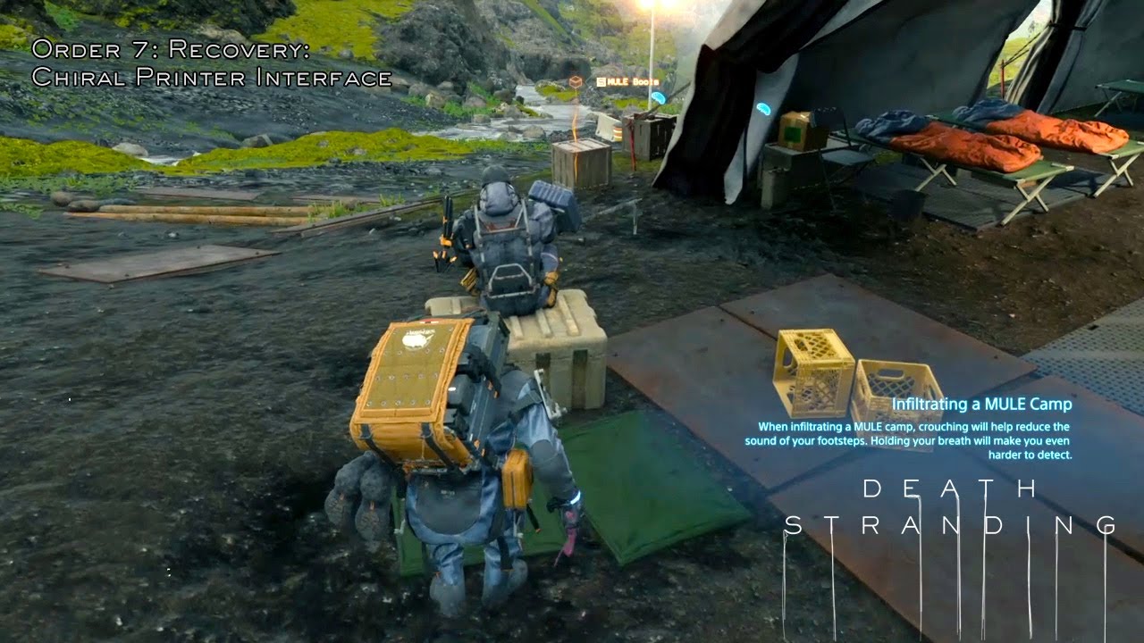 Death Stranding Order 7: Recovery: Chiral Printer Interface - YouTube
