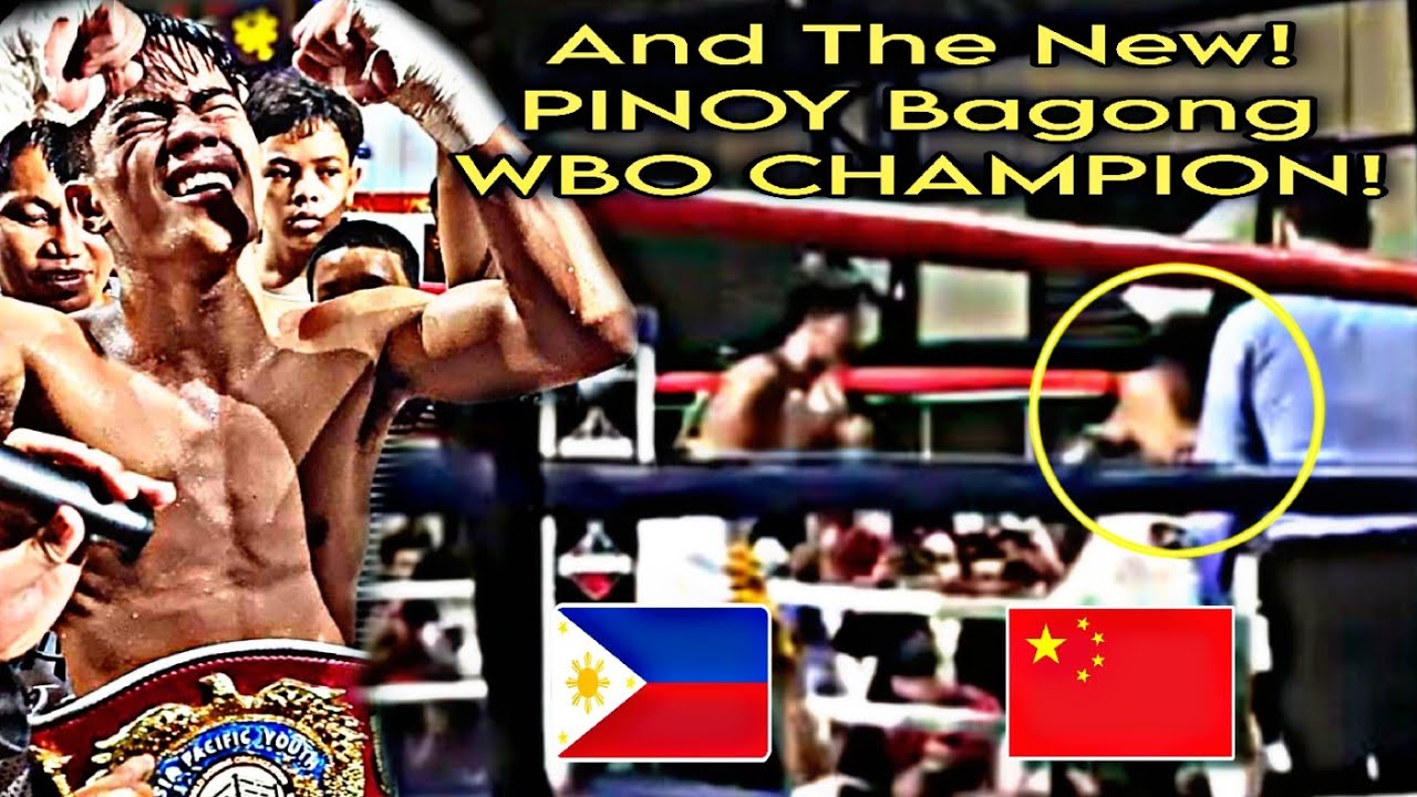 Latest Fight! Pinoy Bagong WBO CHAMPION! Kenneth Llover vs Cheng Cheng ...