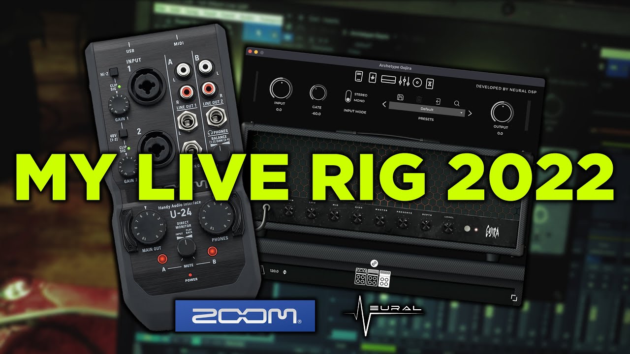 Archetype Gojira - Neural DSP - Live Rig with Zoom U24 - YouTube