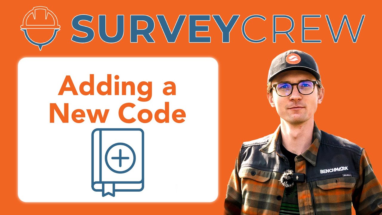 How To: Adding a New Code | Bench Mark & Survey Crew - YouTube