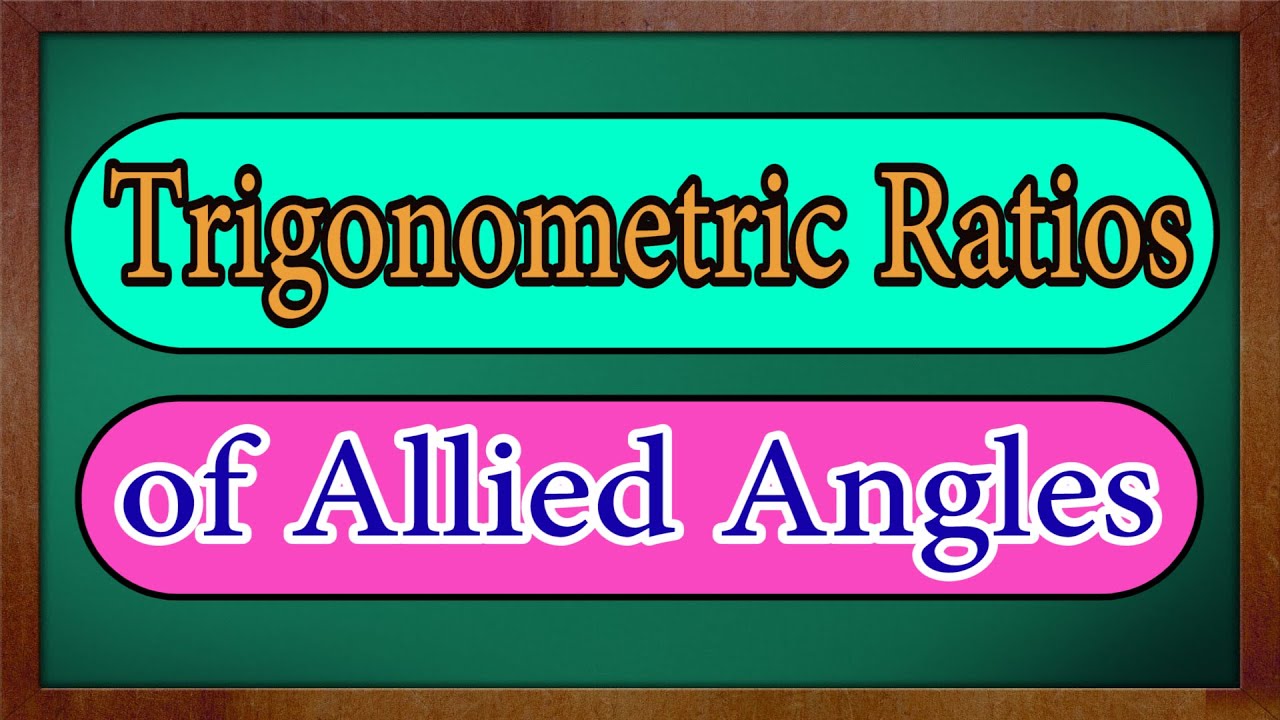 Allied Angles | video # 23 - YouTube