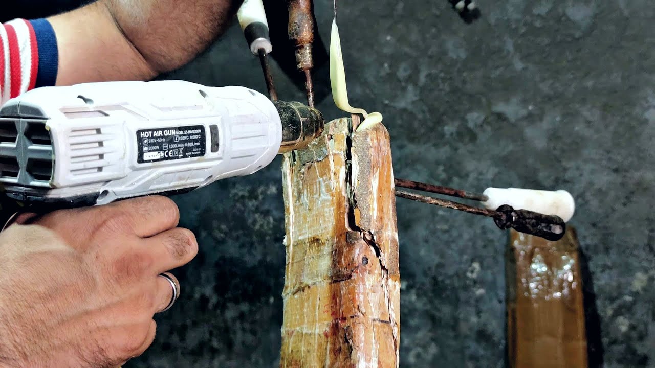 How to repair full bat |🤔 With strong material. #bat #cricketbat # ...