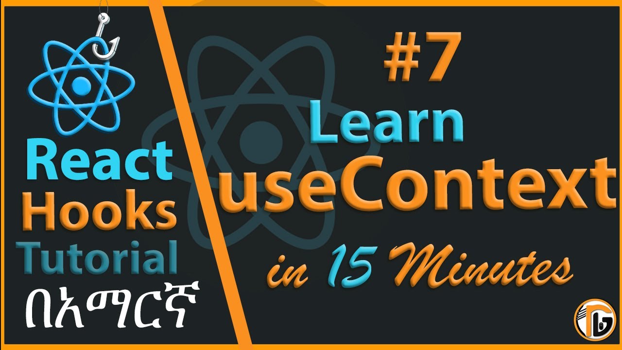 React Hooks Tutorial 7 Usecontext Hooks Youtube