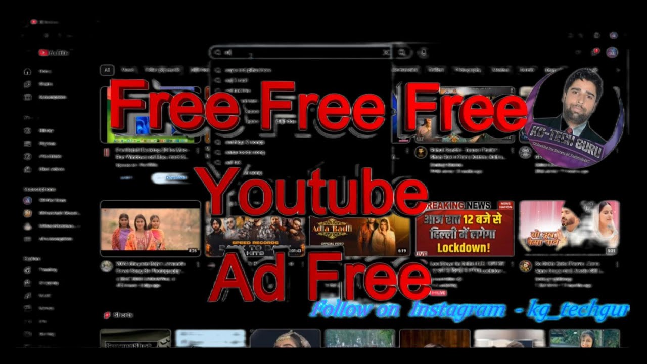 Youtube Ad Free - YouTube