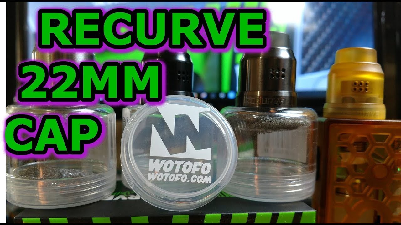 Wotofo 22mm Conversion Cap for Recurve RDA - YouTube