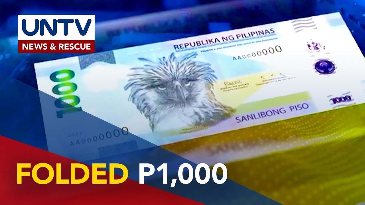 Nakatuping P1,000 polymer bank note, pwedeng gamitin — BSP - YouTube