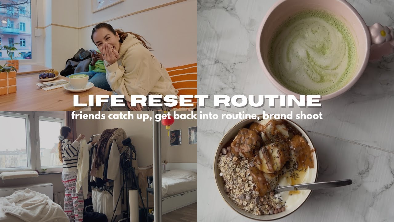 life reset before 2025🧸| cafe catch up☕️, brand shoot, clean up ...