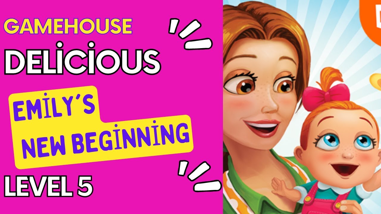 GameHouse Delicious Emily’s New Beginning 2023 Level 5 - YouTube