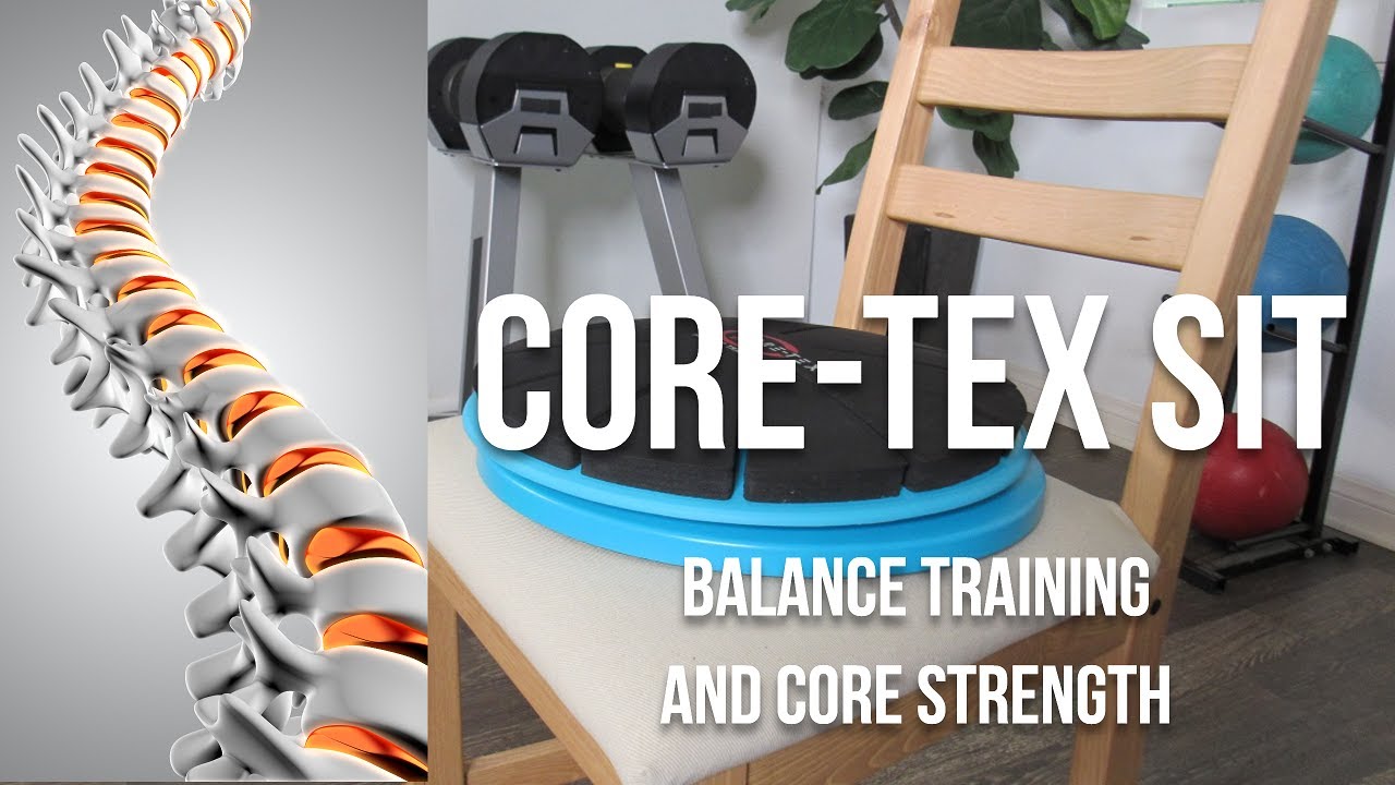 Core-Tex Sit for Balance Training & Core Strength - YouTube