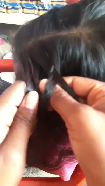 Beautiful front college girls hairstyle/ Side French Braid hairstyles #shorts #viral #hair # ...