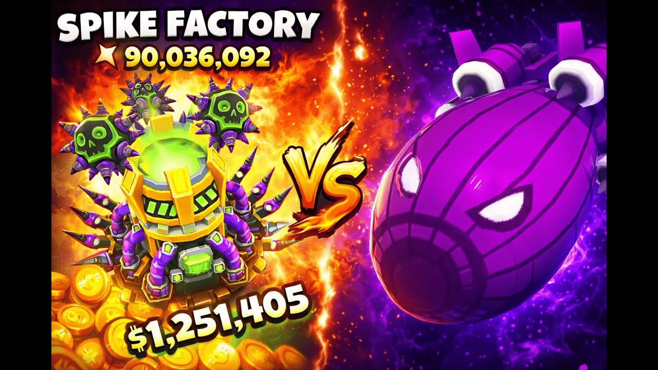 Can 1 Spike Factory Beat ALL BLOONS? - YouTube