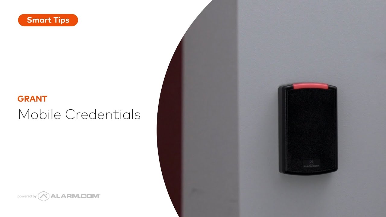 Access Control: Grant Mobile Credentials - YouTube