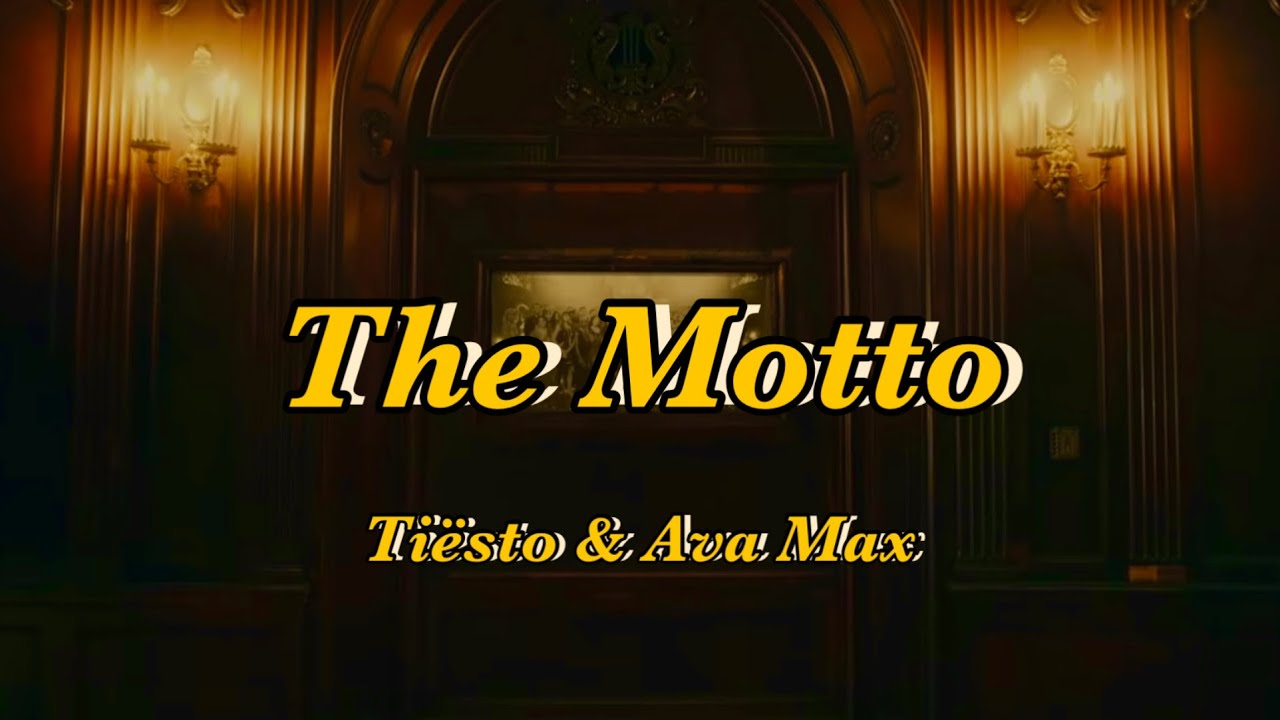 Tiësto & Ava Max - The Motto 💸 Korean Lyric 한국어 가사 번역 - YouTube