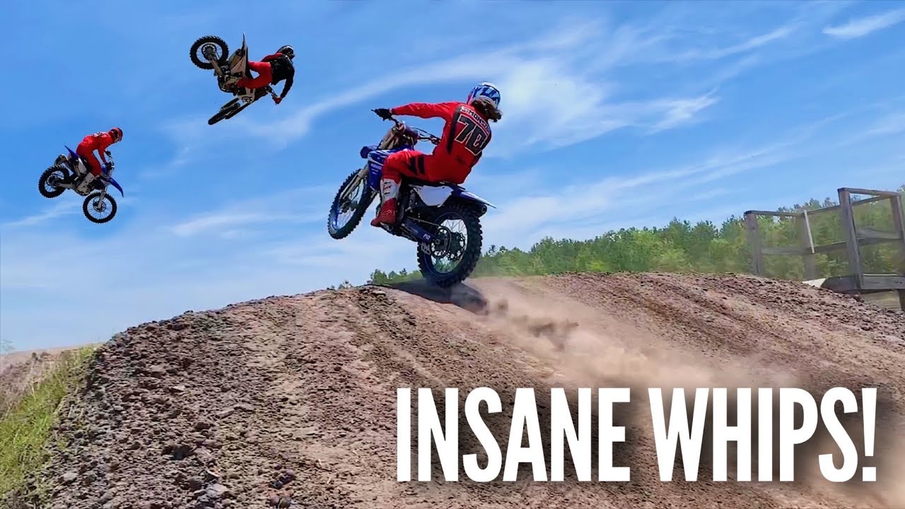 HUGE MOTOCROSS WHIPS, OPPOS AND HYPE ENERGY! - YouTube