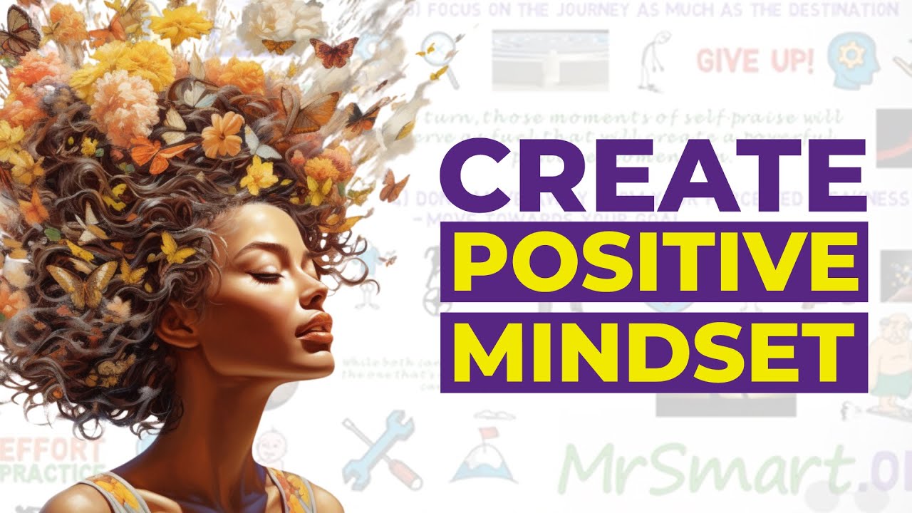How to create a POSITIVE MINDSET and achieve your goals? 4 Mindset ...
