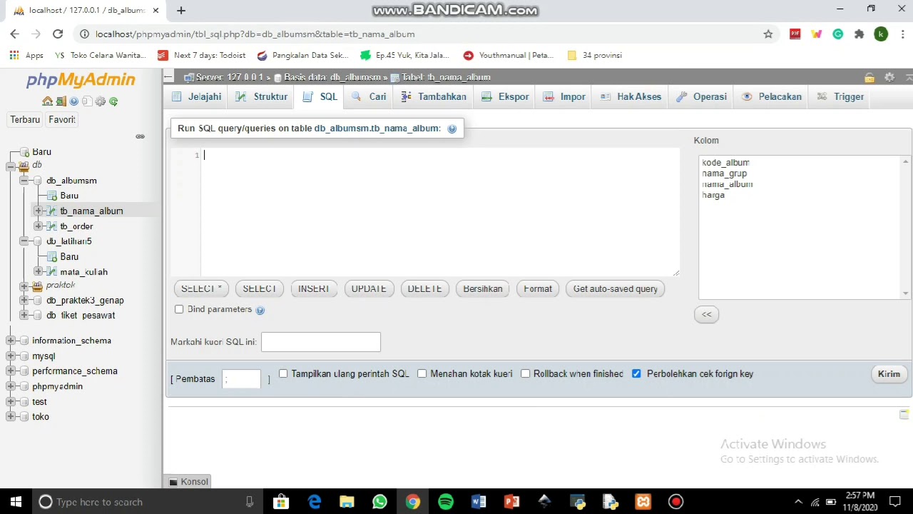 12 Perintah Mysql Minandmax Youtube