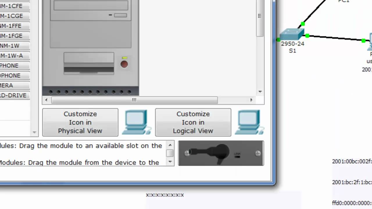 RIPng (rip con ipv6) Simulación con Packet Tracer 5.3 - YouTube