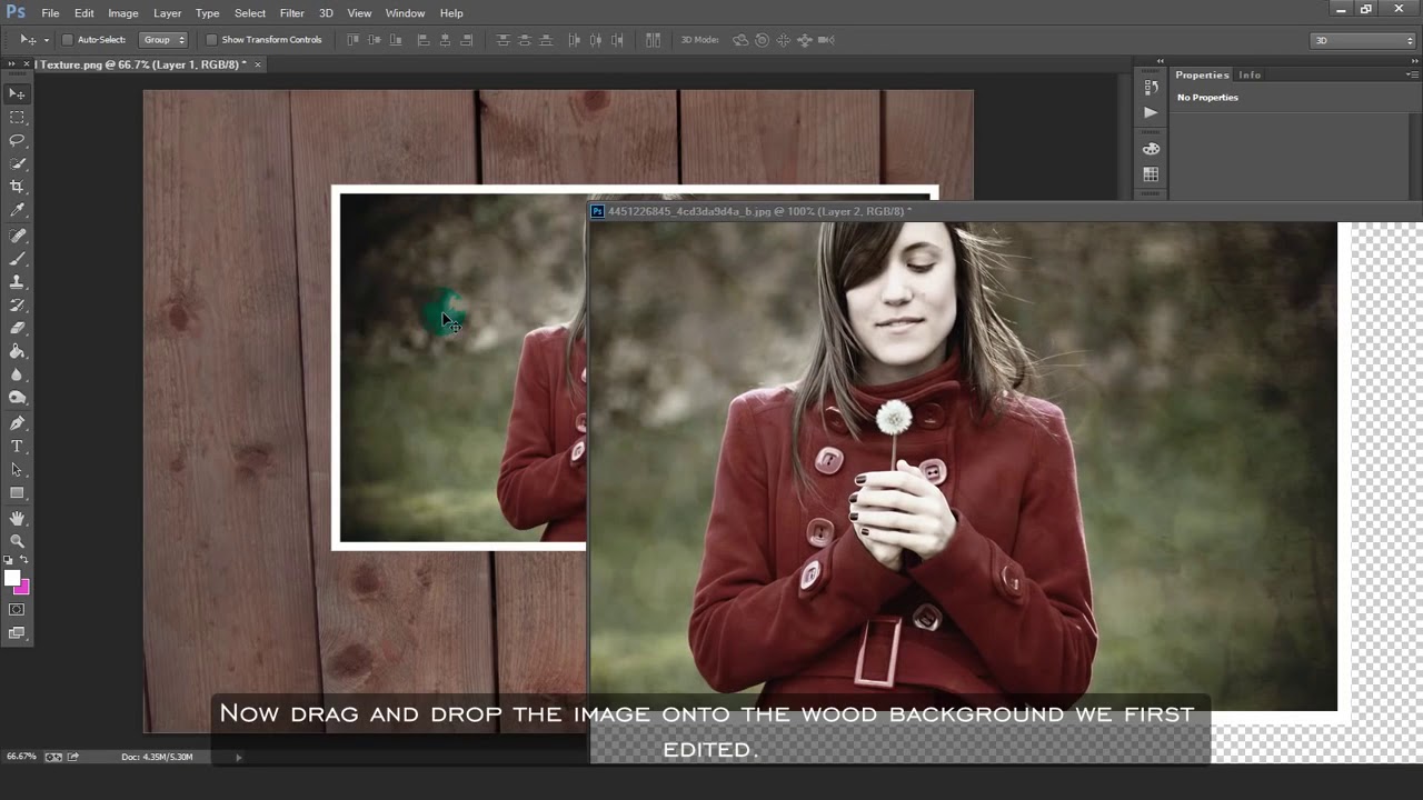 Retro Photo Effect Photoshop Tutorial - YouTube