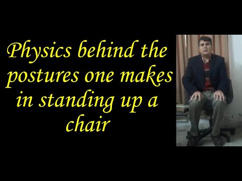Physics of standing up from a chair - YouTube