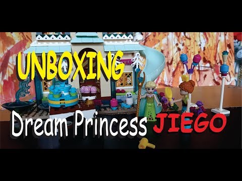 Unboxing lego, dream princess JIEGO - YouTube