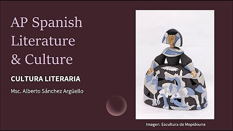 AP Spanish Literature & Culture - YouTube