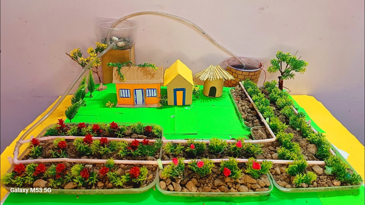 Drip Irrigation working model | drip irrigation system working model ...