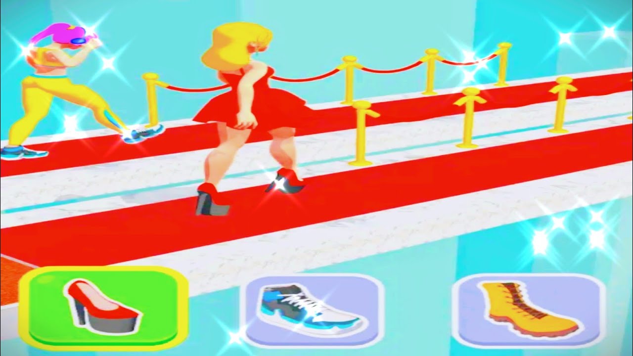 Shoe Race-All Levels Gameplay Walkthrough (Levels 2-4) - YouTube