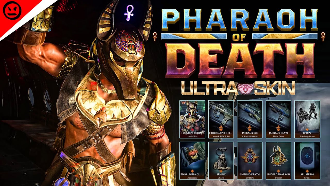 Pharaoh Of Death Ultra Skin - Warzone Showcase - YouTube