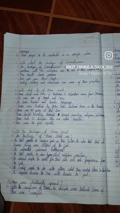 9th standard social science history 1st chapter western religions notes ...