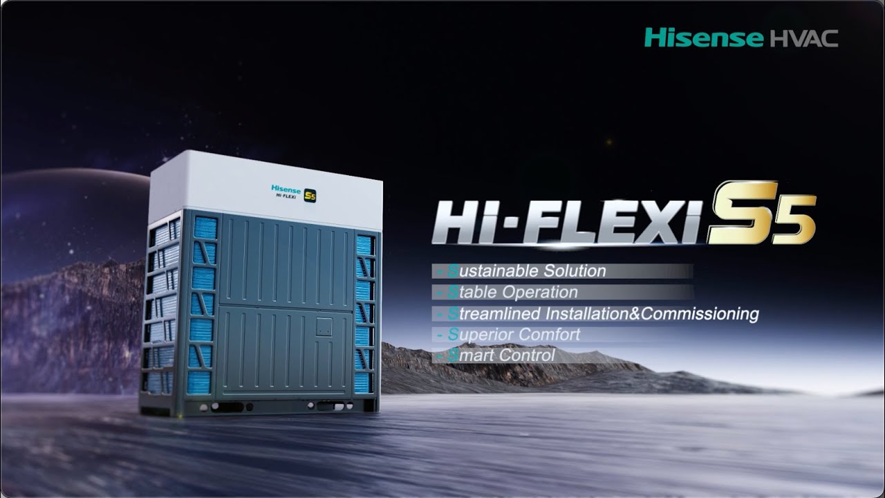 Hisense Hi-Flexi S5 | The Future of HVAC - YouTube