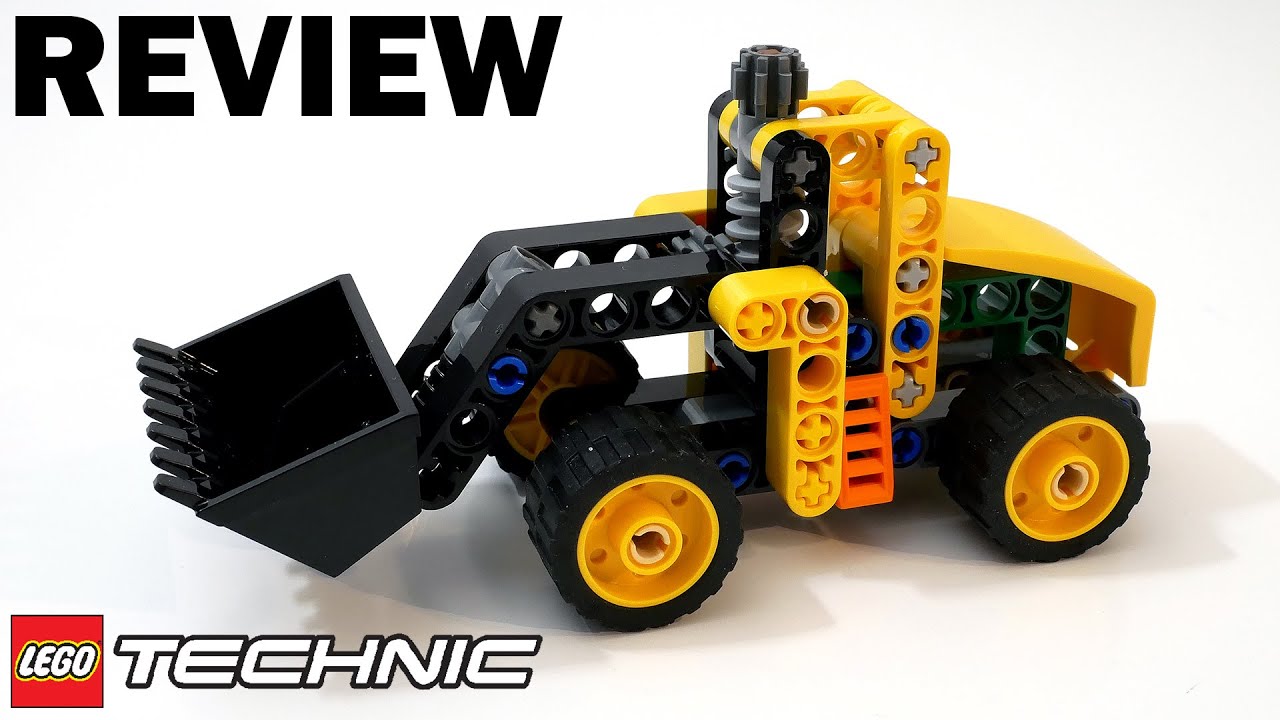 LEGO Technic Volvo Wheel Loader 30433 detailed REVIEW - YouTube
