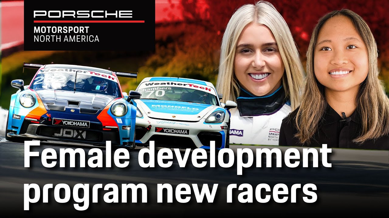 New racers join Porsche Deluxe Female Driver Development Program - YouTube