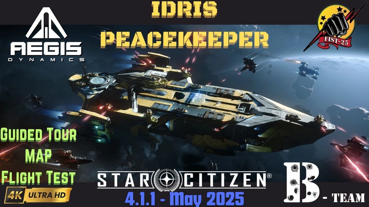 Aegis Idris Peacekeeper - Guided Tour and Map [May 2025] - YouTube