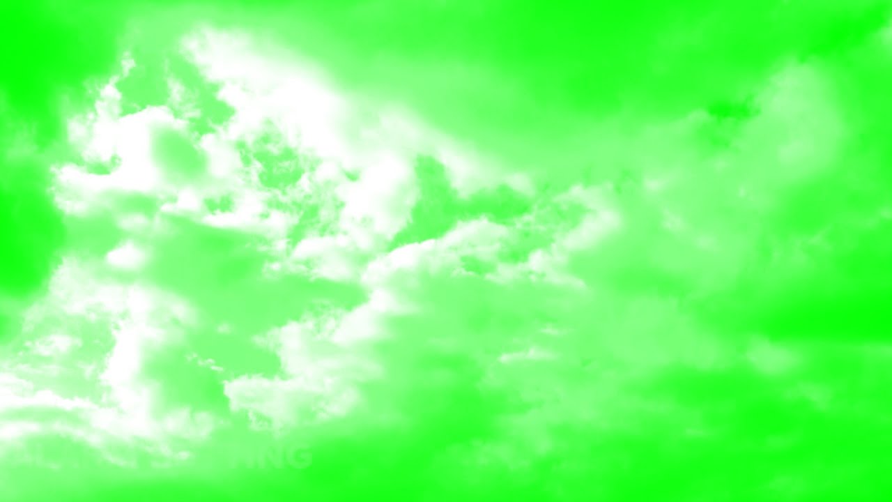 Green Screen Sky Effect background Video Clouds Moving timelapse ...