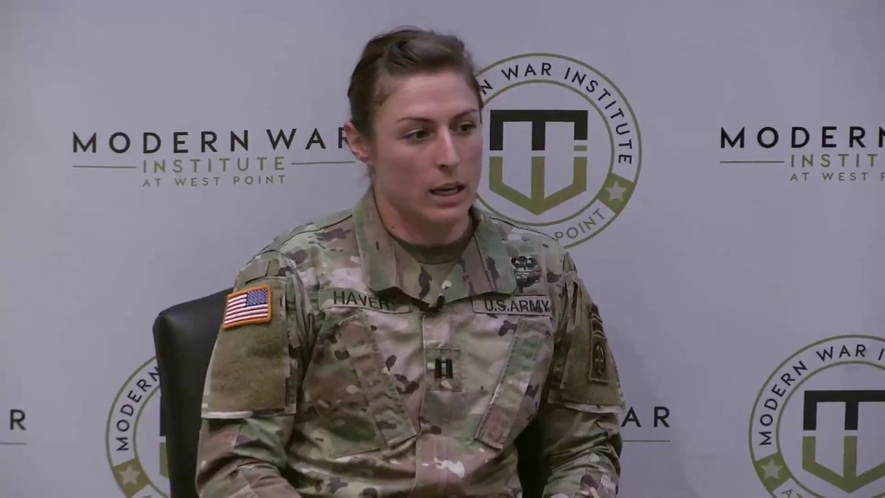 Capt. Shaye Haver Speaks About Her Development as an Infantry Officer ...