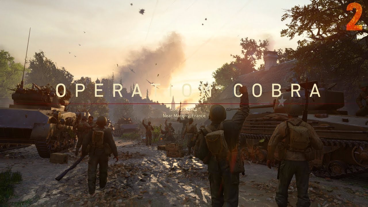 Operation Cobra - Call of Duty WW2 - YouTube