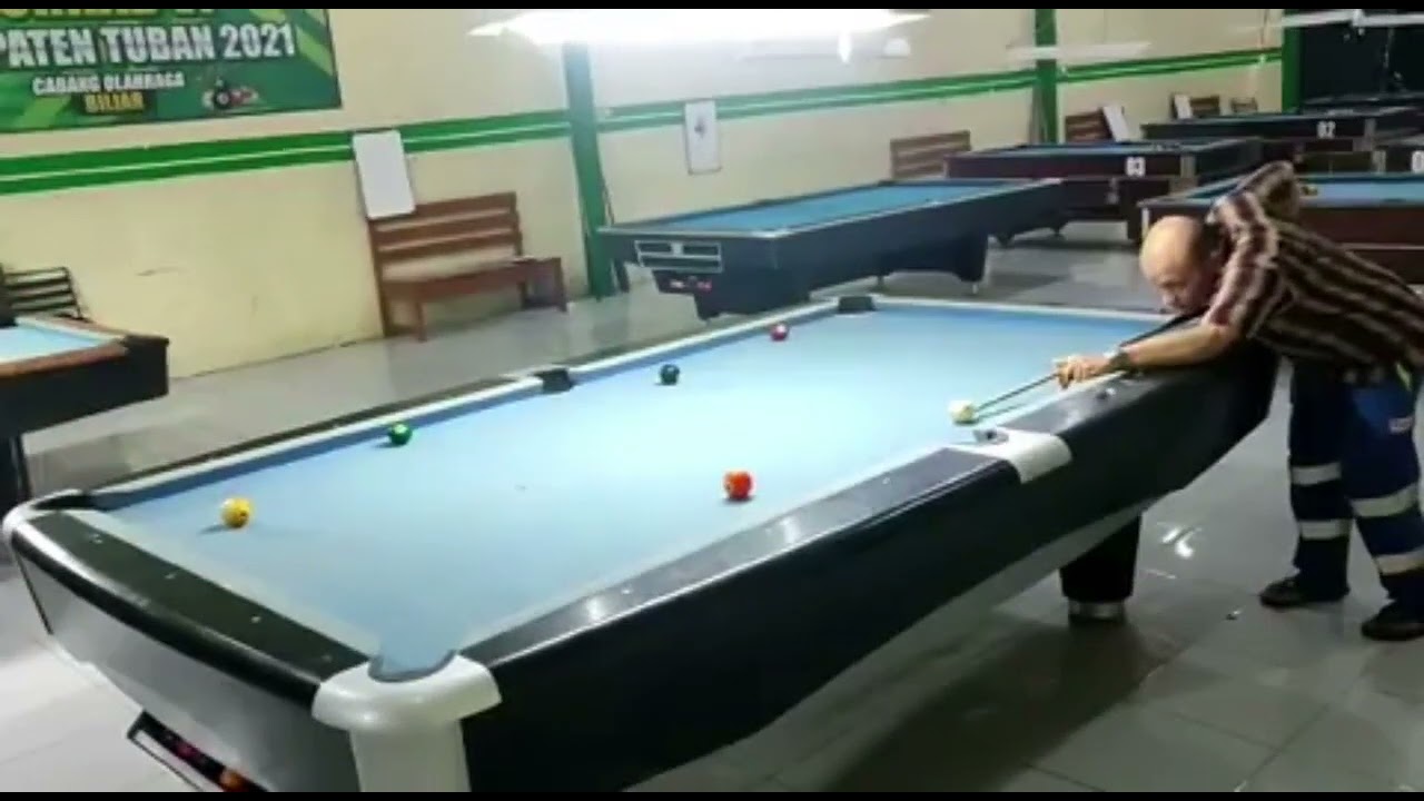 Billiards Fundamental, 2nd 9 ball perfect Run out, Pool player Agung ...