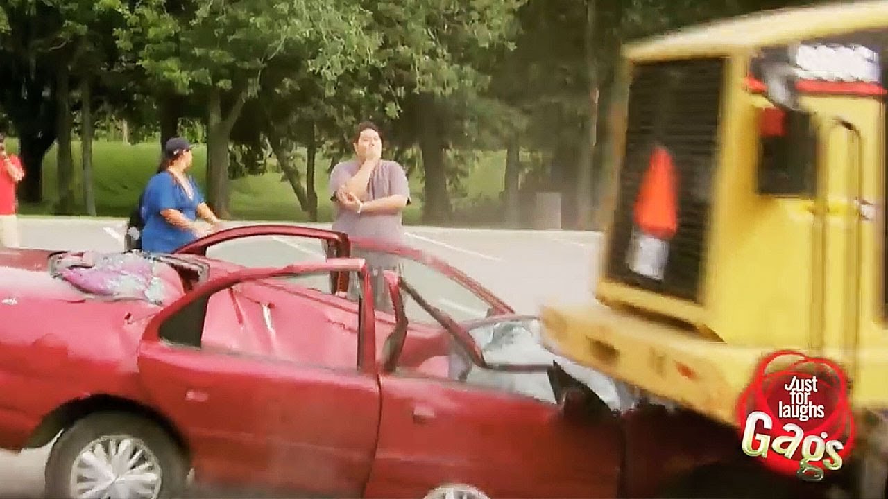 Hot Girl Car Destruction Prank - YouTube