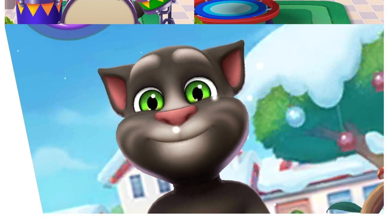 talking tom video game viral video playing the - YouTube