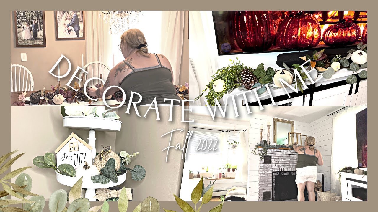 Decorate with me for Fall | Fall 2022 Decorations | Living Area | It's ...