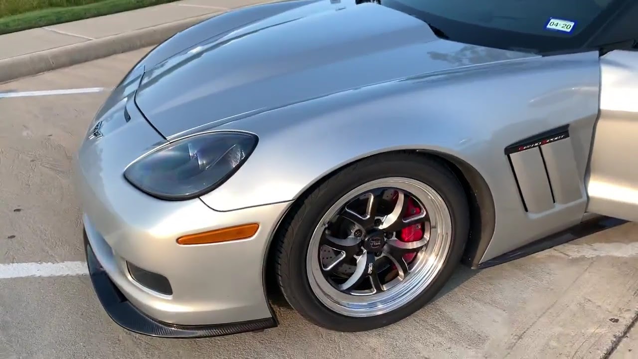 2011 C6 GS, LME built LSX F1X procharged startup and 360 - YouTube