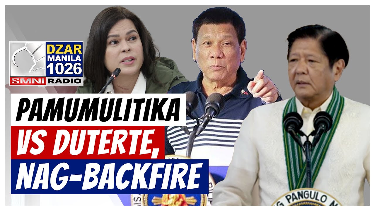 Pag-aresto kay FPRRD, isang matinding dagok sa BBM Administration ...