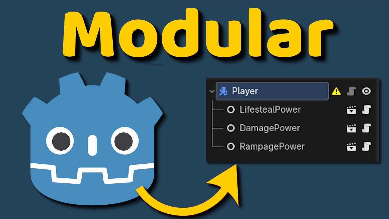 Modular Roguelike Ability System in Godot - YouTube
