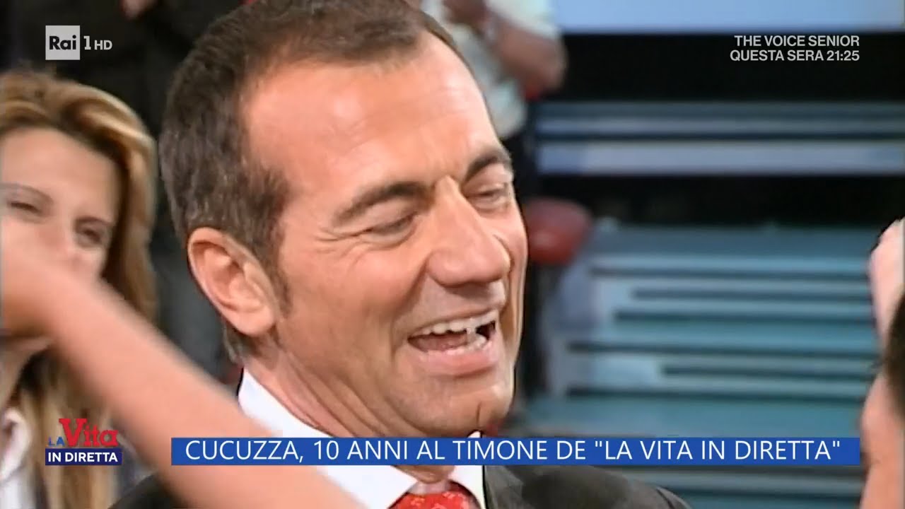 Michele Cucuzza, 10 anni al timone de "La vita in diretta" - La vita in ...