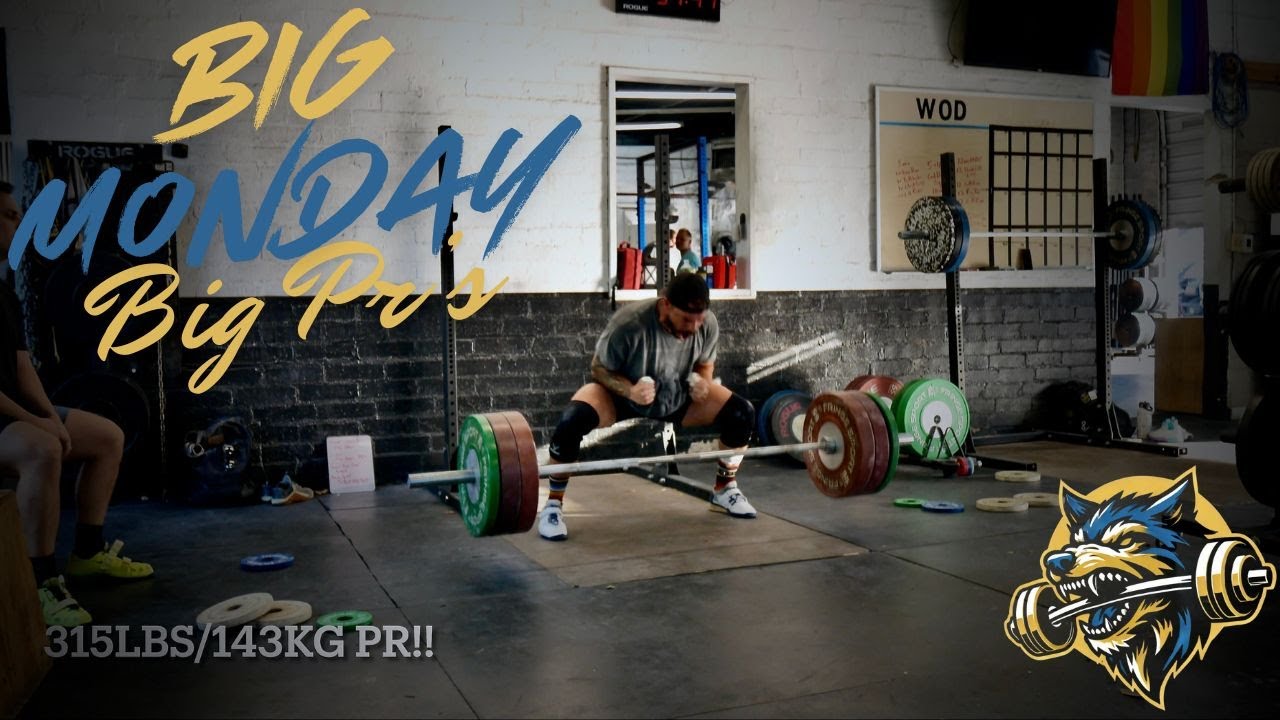 Big Monday Pr's/Training Vlog #8 - YouTube